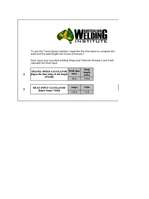 Awi Heat Input Calculator Pdf