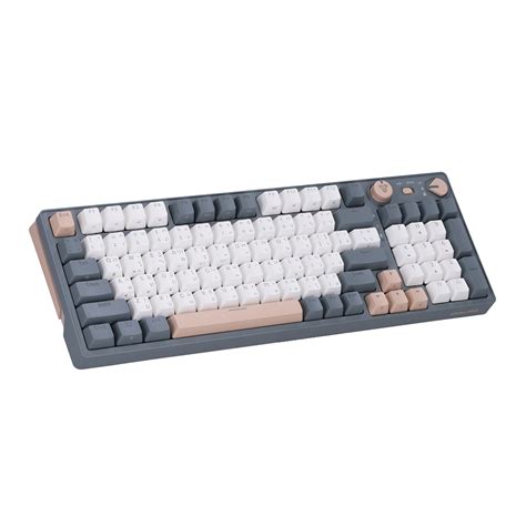 Wireless Keyboard คีย์บอร์ดไร้สาย Fantech Atom Pro96 Mk914 Blue