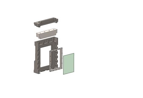 Stl File Bulkhead W Window Zone Mortalis 28mm・3d Print Design To