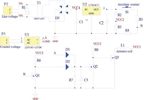 Circuit Schematics Of The Failure Detection Module And The Breaking Download Scientific Diagram