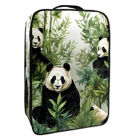 Panda Clear Polyester Shoe Containers Set Of 10 23x31cm9x12in Shoe