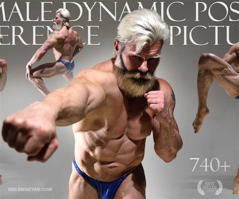 Artstation Male Dynamic Pose Reference Pictures 740 Resources