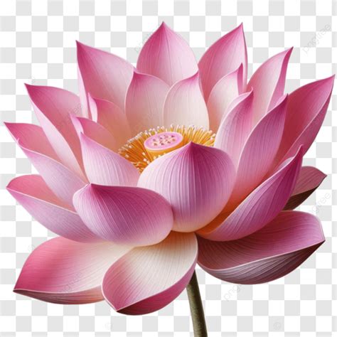 검은색 표면에 분홍색 연꽃이 핀다 검은색 표면에 분홍색 연꽃이 핀다 우아함과 평온함을 표현 피는 연꽃 Png 일러스트 및