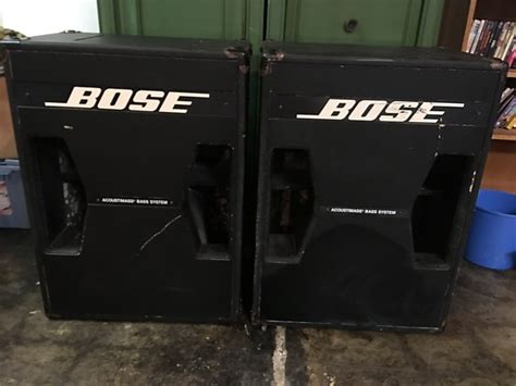 Bose 302 Series Ii Acoustimass Bass System Reverb