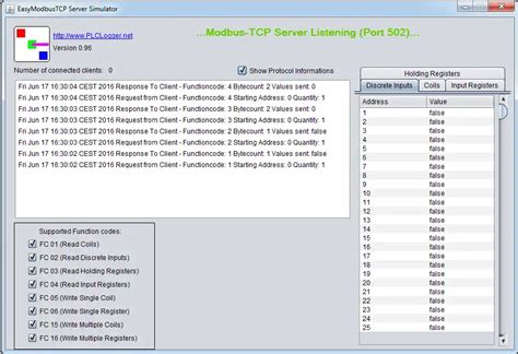 EasyModbusTCP UDP RTU Java