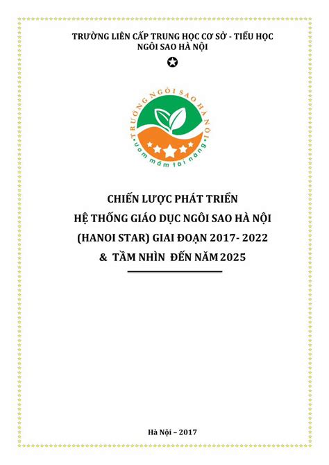 PDF CHIẾN LƯỢC PHÁT TRIỂN HỆ THỐNG GIÁO DỤ Ihanoistar edu vn sites