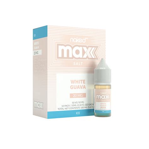 Купить Жидкость Naked 100 Max Salt Ice White Guava 10 мл в Интернет