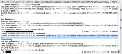 用命令行下载Google Drive文件的方法_gdown命令-CSDN博客