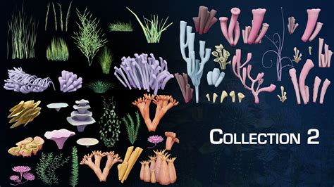 3d Tudor Blender Sea Coral Reef Geometry Node With Water Shader Setup