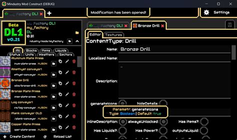 Mindustry Mod Construct By DL