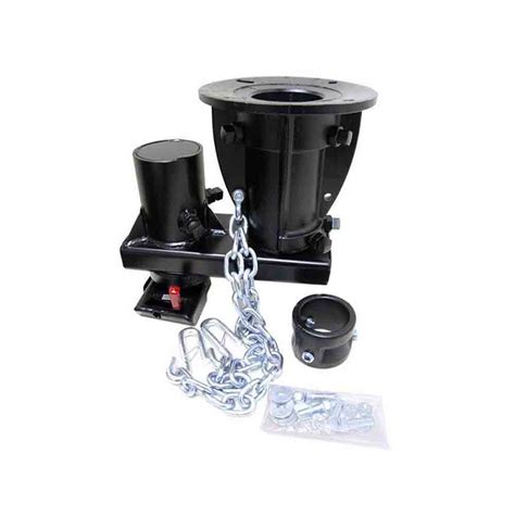 Cushioned Coupler Adapter Fifth Wheel Trailer To Gooseneck Hitch 7