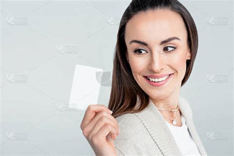 持有信用卡的妇女