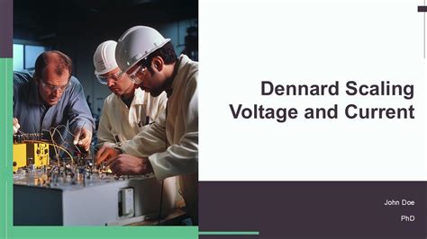 Dennard Scaling Voltage And Current Ppt Powerpoint Acp Ppt Presentation