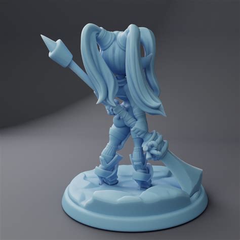 3d Printable Doxys Orc By Twin Goddess Miniatures