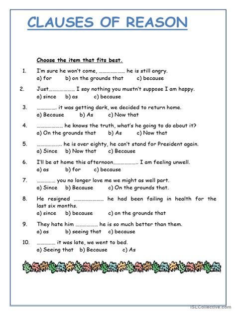 Clauses Of Reason Pdf