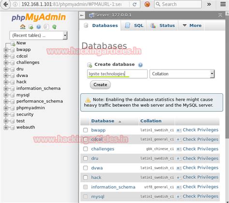 Shell Uploading In Web Server Through Phpmyadmin Hacking Articles