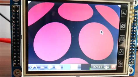 Raspberry Pi With 32 320x240 Tft Lcd Screen Touchscreen Youtube