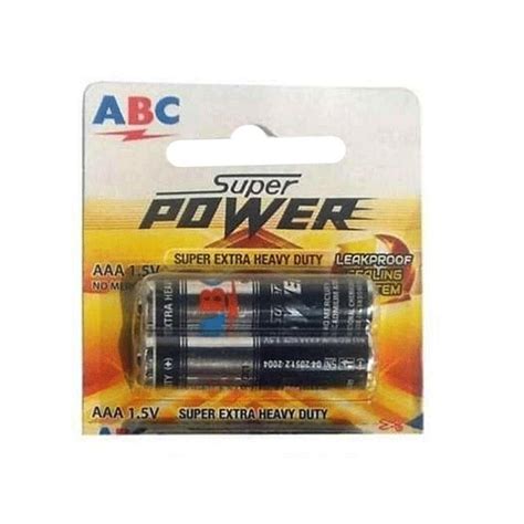 Jual Batu Baterai Abc Super Power Aaa A Kecil Shopee Indonesia