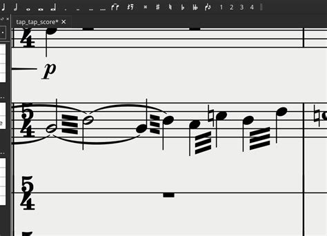 Tremolo Between Notes Obscures Natural Accidental MuseScore