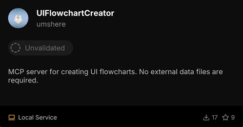 UIFlowchartCreator MCP Servers LobeHub