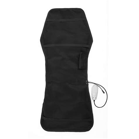Pu Neck Back Buttock Vibrating Massage Car Seat Cushion Full Body Home