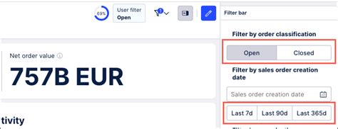 Configuring Filter Components Dropdown Date Range Quick Filter