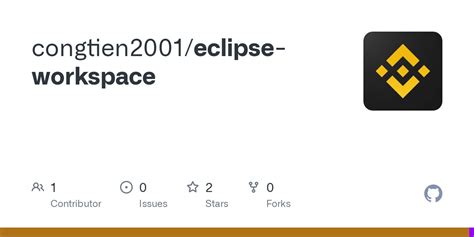 Github Congtien2001eclipse Workspace