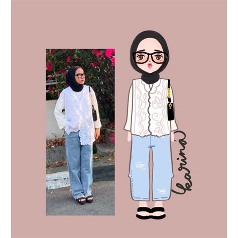Jual Halfbody Commision Ilustrasi Chibi Wajah Jasa Gambar Lukis Kartun
