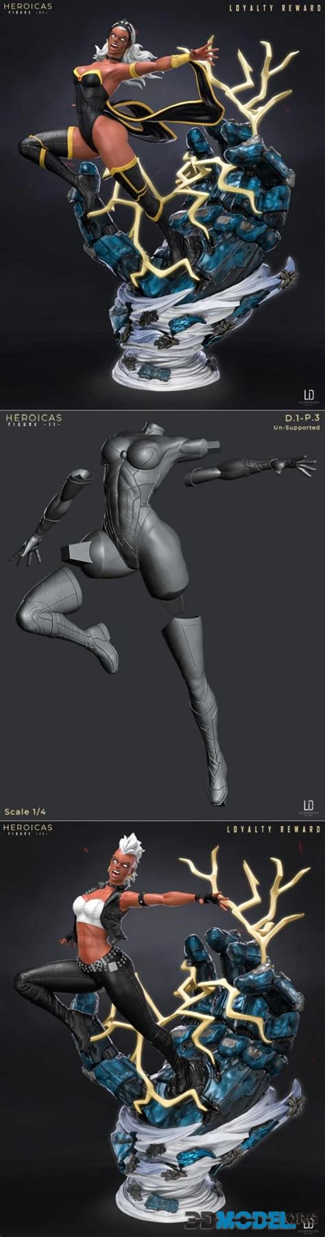 3d Model Sue Storm Printable