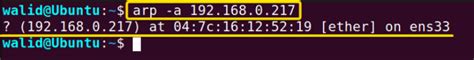 The Arp” Command In Linux 7 Practical Examples