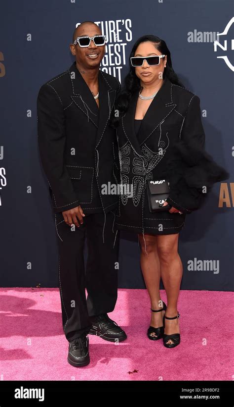 Los Angeles USA 25th June 2023 Ja Rule And Aisha Atkins Arriving At