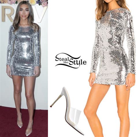 What Makeup To Wear With A Silver Sequin Dress Mugeek Vidalondon