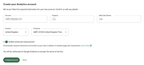 Add Enable Enhanced Measurement Toggle To Analytics Create Account