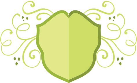 Crest Shield Floral 36644229 Vector Art At Vecteezy