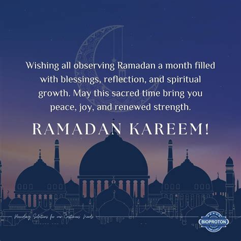 Ramadan Kareem 🌙for You And Your Loved Ones From Bioproton Rami Odeh