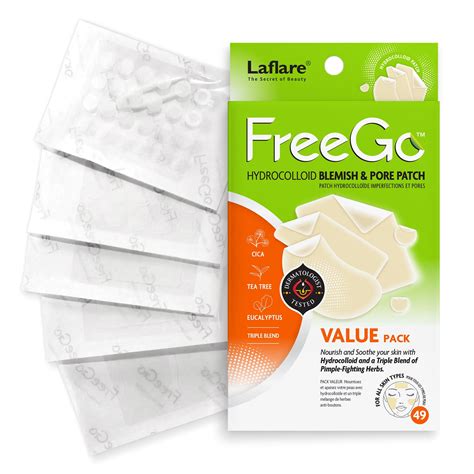 Freego™ Hydrocolloid Acne Patches For Face Large Pimple Patches For