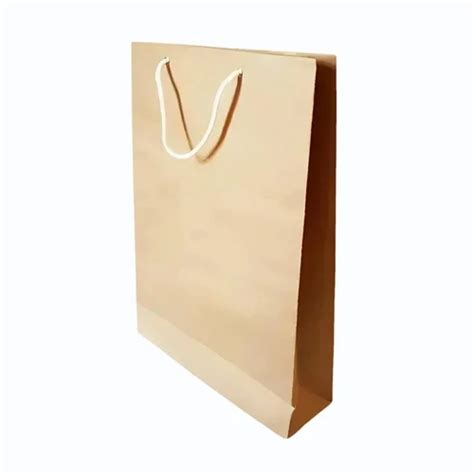 8x10 Inch Brown Plain Paper Bag Capacity 5 Kg At Rs 2piece In