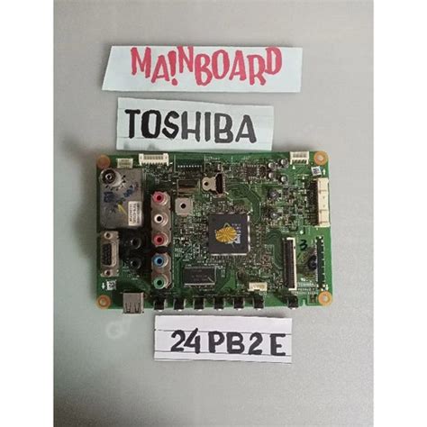 Jual Main Board MB Mainboard Motherboard TV Toshiba Model 24PB2E