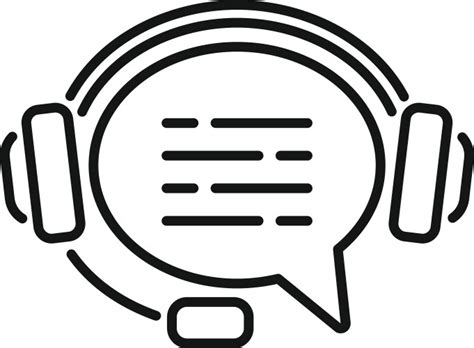 Gear Computer Support Icon Outline Online Vector Image