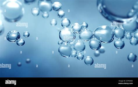 Bubbling Fizz And Refreshing Beauty Care Products Cleanliness Or