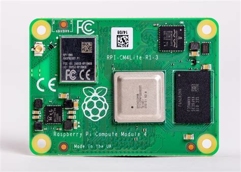 Cm4102000 Raspberry Pi Compute Module 4 Wifi 2gb Ram 0gb Storage Lite • Raspberrypi Dk