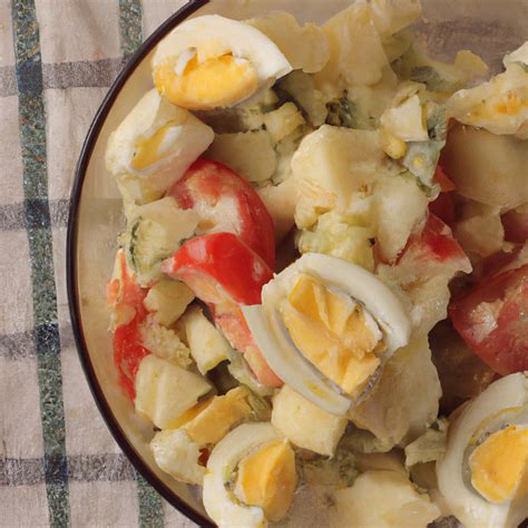 Receta De Ensalada De Patatas Con Huevo Duro Y Tomate Tastelist Cl