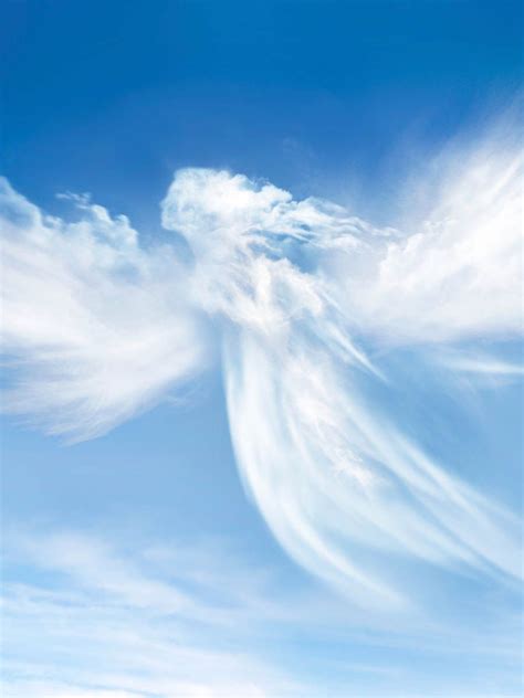 7 Zeichen dass ein Schutzengel über dich wacht Angel clouds Angel