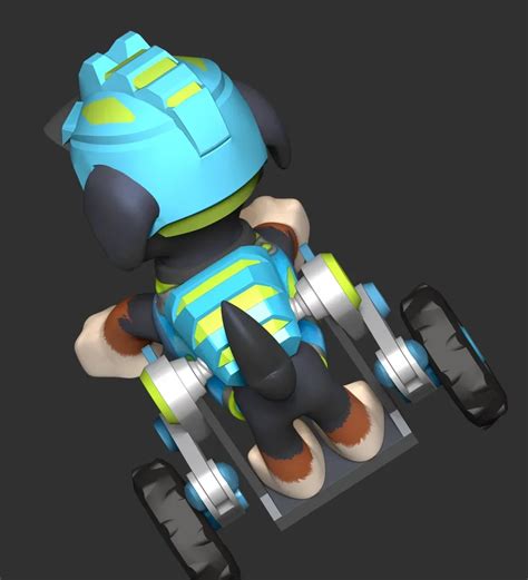 Rex Paw Patrol Flippednormals