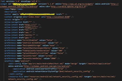 Android Failed To Load Resource Neterrcleartextnotpermitted