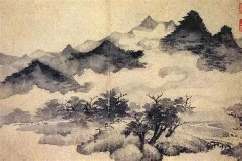 每天古书画：元 王蒙 《溪山烟雨图册》