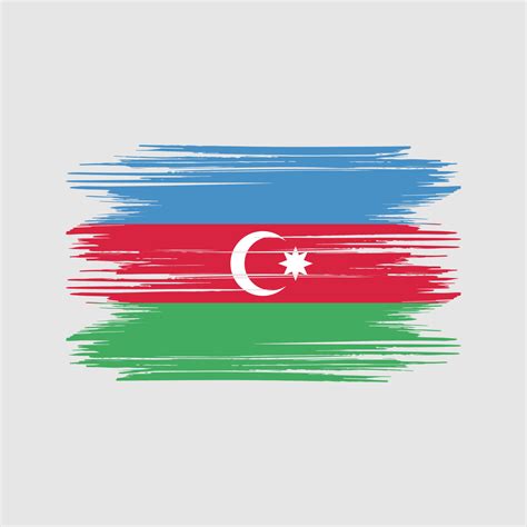 Azerbaijan Flag Design Free Vector 11382767 Vector Art At Vecteezy