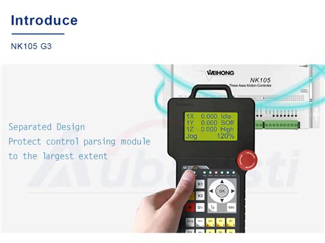 WeiHong NcStudio NK105G3 CNC DSP Motion Control System CNC Router 3 A Wavetopsign