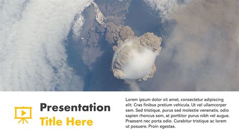 Volcano Powerpoint Template Printable Word Searches