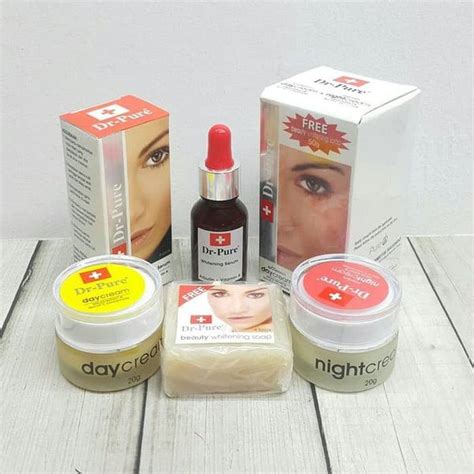 Dr Pure Paket Set Lengkap 4in1 Dr Pure Day Cream Paket Wajah Dr